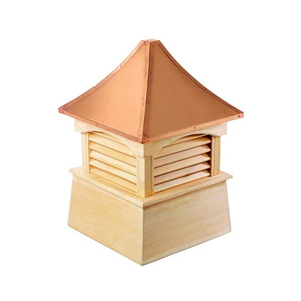Good Directions Coventry Cyprus Wood Cupola with Copper Roof – Stout Sheds