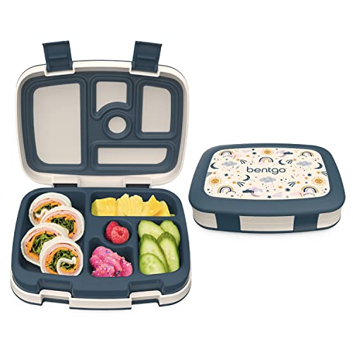 Bentgo® Kids Prints Leak-Proof, 5-Compartment Bento-Style Lunch Box ...