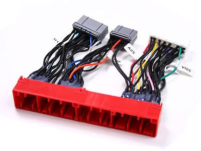 Buy HONDA/ACURA OBD2A TO OBD1 ECU CONVERSION HARNESS COLOR CODED AND ...