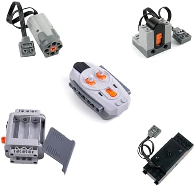 RCmall 5 in1 Moc Technic Power Function Set, Battery Box 8881, Infrared ...