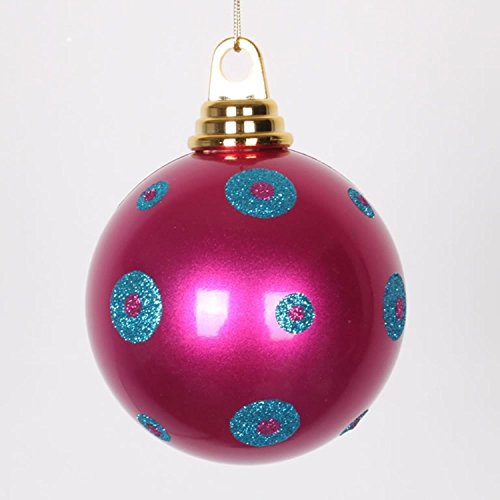 Polka Dot Christmas Ornaments