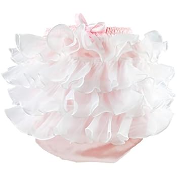 Amazon.com : Haian ABDL PVC & Satin Ruffle Rhumba Pull on Plastic Pants ...