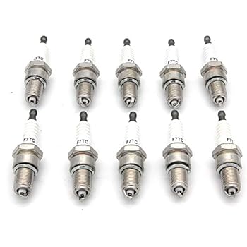 Amazon.com : 10PK Spark Plug F7TC Replace Spark Plugs F6RTC Ariens 20001246 Cub Cadet 751-10292 ...