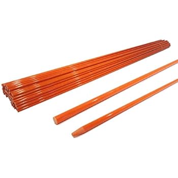 Amazon.com : The ROP Shop Pack of 25 Walkway Stakes 48 inches Long, 1/4 ...