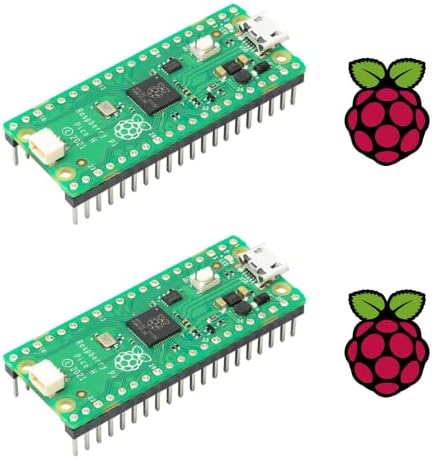 سعر Vis Viva Raspberry Pi Pico H (pre soldered headers) + Raspberry Pi Logo Sticker (2Pack, Pre ...