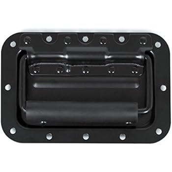 TCH Hardware Medium Spring Loaded Steel Recessed Handle with Padded ...