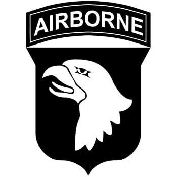 Amazon.com: US Army 101st Airborne Division Patch Decal Sticker 3.8 ...