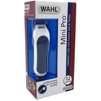 Amazon.com: Wahl Mini Pro 13-Piece Compact Clipper Kit: Beauty