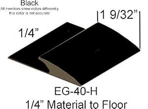 Amazon.com: Johnsonite Edge Guard (EG-XX-H) for 1/4" Material to Floor ...