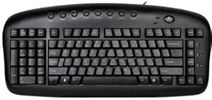 Amazon.com: Ergonomic Left Handed Keyboard for Business/Accounting - 8 ...
