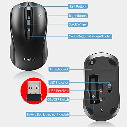 Mouse Jiggler Meatanty 2Pcs Metal Tiny , USB Mouse Mover Undetectable ...