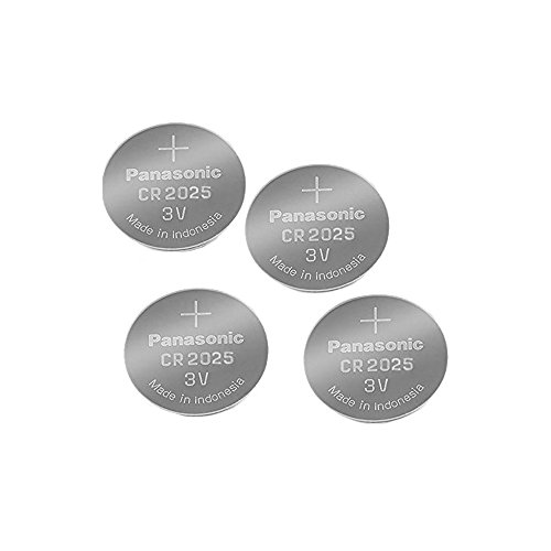 Buy Panasonic CR2025-4 CR2025 3V Lithium RMAzR Coin Battery, 4 Count (2 Pack) Online at ...