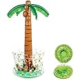 CoTa Global Inflatable Palm Tree Pool Cooler & Drink Holders Set ...
