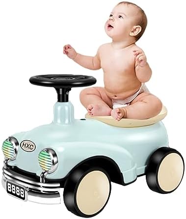 Ride on Baby Car for Kids, Baby Ride on Car with Music & Horn Button ...