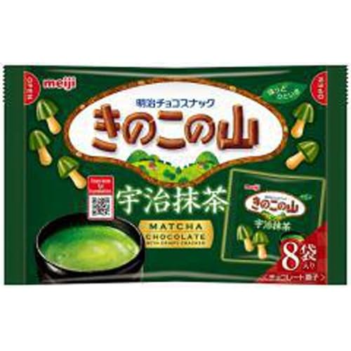 明治 きのこの山宇治抹茶8袋 96g（明治）の口コミ・レビュー・評判、評価点数 | ものログ