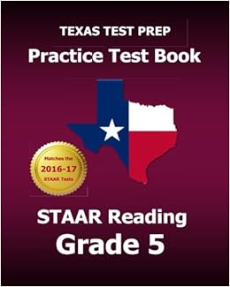 TEXAS TEST PREP Practice Test Book STAAR Reading Grade 5: Test Master ...