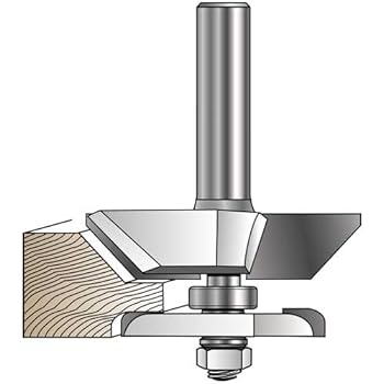 MLCS Raised Panel Router Bit: 45 Degree Shaker Bevel Profile - Door And ...