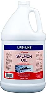 Amazon.com : Life Line Pet Nutrition Wild Alaskan Salmon Oil Omega-3 ...