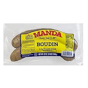 Amazon.com: Manda Fine Meats (Boudin, 12oz) 6 Pack : Grocery & Gourmet Food