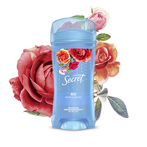 Secret Fresh Clear Gel Antiperspirant and Deodorant for Women, Delicate ...