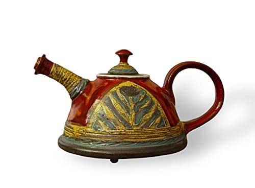 Amazon.com: Handmade Pottery Teapot, Ceramic teapot : Handmade Products