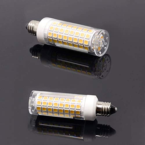 E11 LED Bulb, E11 Mini Candelabra Base, 8W Warm White 75W 100W ...