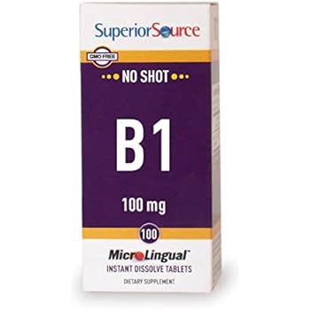 Amazon.com: Superior Source Vitamin B1, 100 mg, 100 Count: Health ...