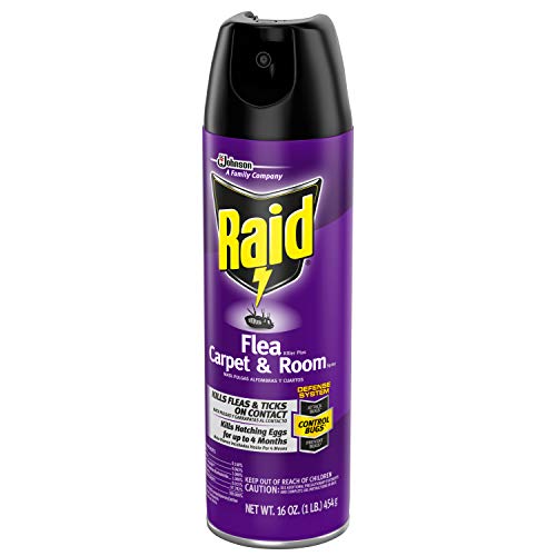 Raid Flea Killer Carpet and Room Spray, 16 oz (16 oz,Pack - 3) | Pricepulse