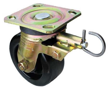 Swivel Plate Caster w/4-Position Directional Lock, 1250lb: Amazon.com ...