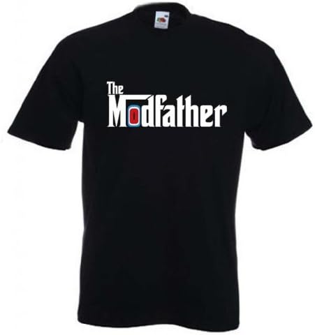 The Modfather Mens Mod T-Shirt: Amazon.co.uk: Clothing