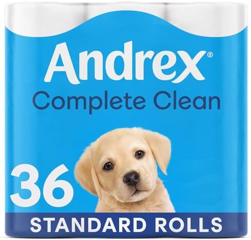 سعر Andrex Complete Clean Toilet Roll 36 Rolls (Previously Andrex ...