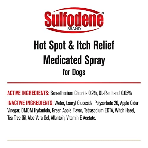 Sulfodene Hot Spot & Itch Relief Medicated Spray for Dog 8oz | Pricepulse