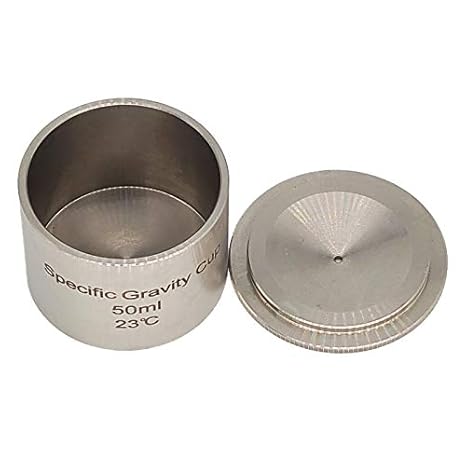Specific Gravity Cup 50ml: Amazon.com: Industrial & Scientific