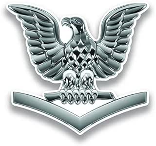 Amazon.com: DHDM Designs Navy E4 PO3 Petty Officer 3rd Class Collar ...