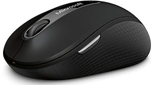 Microsoft Wireless Mobile Mouse 4000 - Black: Amazon.co.uk: Computers ...
