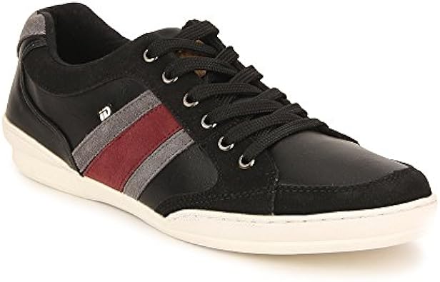 Buy ID Men's Black Sneakers - 8 UK/India (42 EU) at Amazon.in