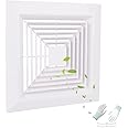 Amazon.com: TIHCXNY 1-Piece(12"x12"Inches) Bathroom Exhaust Fan Cover with Spring, Square ...
