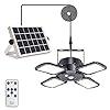 Yomisga Solar Pendant Lights Solar Indoor/Outdoor Light with Motion ...