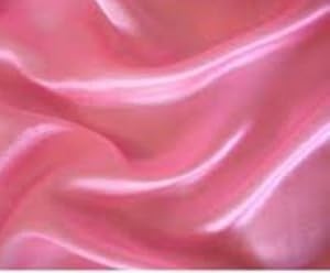 BABY PINK / PALE PINK / LIGHT PINK POLYESTER SILKY SATIN FABRIC **FREE ...