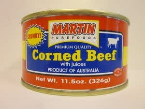 Amazon.com : Martin Purefoods Chunky Corned Beef with Juices 326g Pack ...