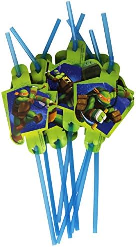 سعر Amscan Teenage Mutant Ninja Turtles 8-Drinking Straw فى السعودية ...