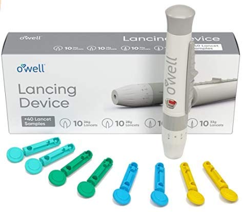 Prodigy Diabetes Testing Kit | Prodigy Talking Blood Glucose Meter, 200 ...