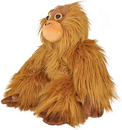Endangered and Extinct Orangutan Plush Toy, HAIRY MONKEY, Perfect ...