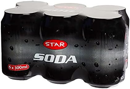 STAR ستار Soda Can 300 ml - 6 pack price in Saudi Arabia | Amazon Saudi ...