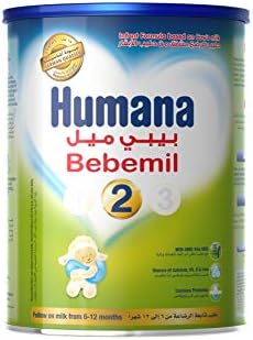 Humana Bebemil 2 Milk Powder - Stage 2 Infant Formula for 6-12 Month ...