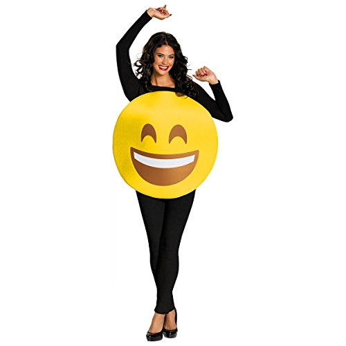 Buy Smiley Face Emoticon Costume Adult Funny Emoticon Smiley Face ...