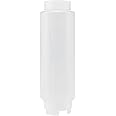 Amazon.com: Creative Mark Cylo FIFO Squeeze Bottle Refillable Clear Tip ...