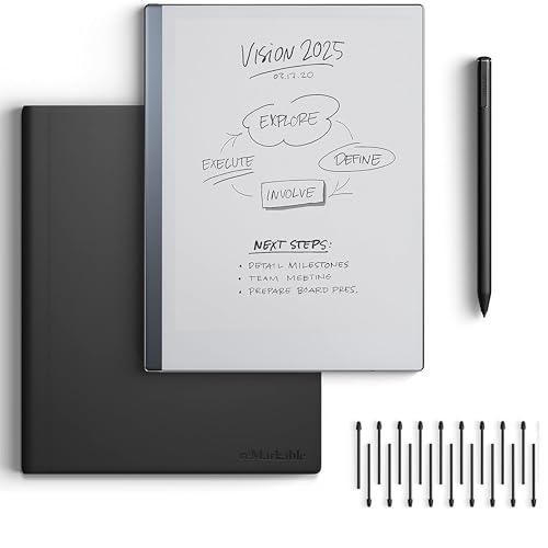 reMarkable 2 Tablet Bundle - 10.3" Digital Paper Display, Premium ...