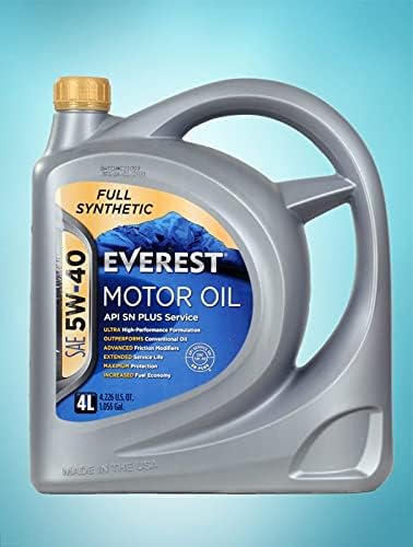 Everest Full Synthetic 5W40 API SN Plus Engine Oil - 4L price in Egypt ...