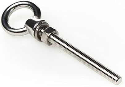 Marinox - Perno de argolla, acero inoxidable V4A, rosca M6-M10, 40-100 ...